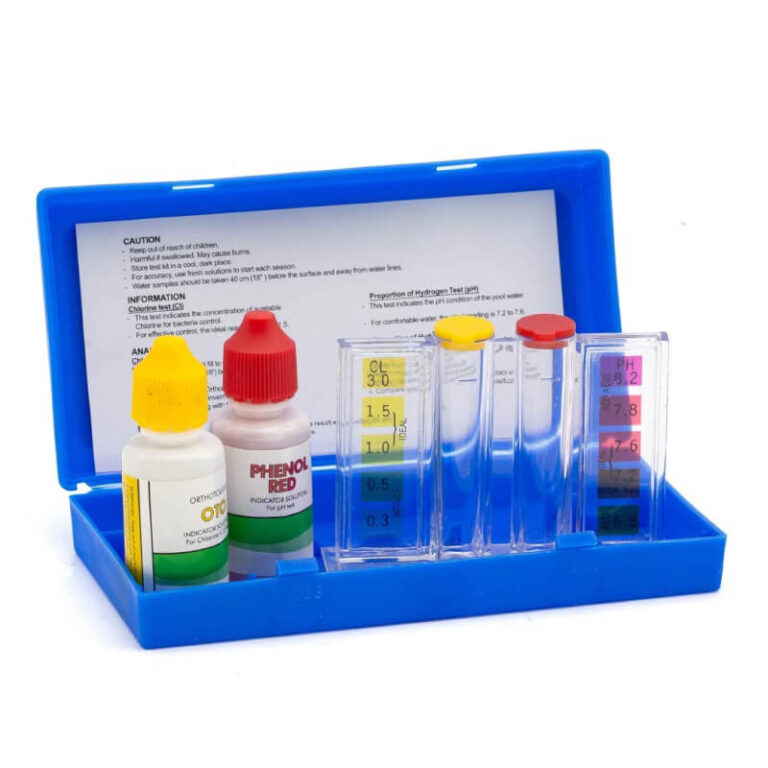 Swimming Pool Chemical Testing Kit - Aqua Dolphin